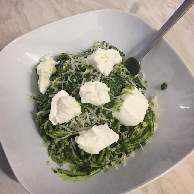 Super Green Spaghetti | Under the Jacaranda Tree