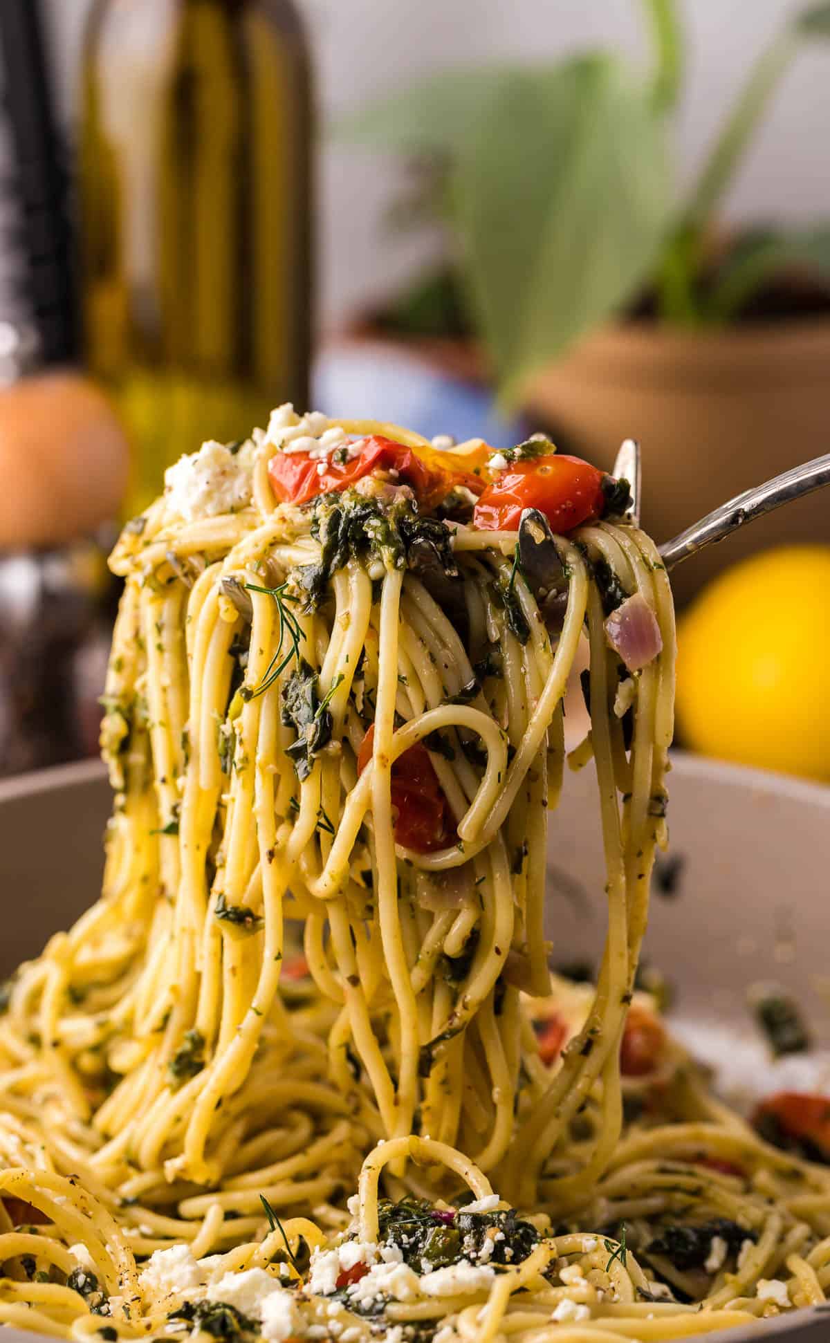 Greek Spaghetti Casserole | Under the Jacaranda Tree